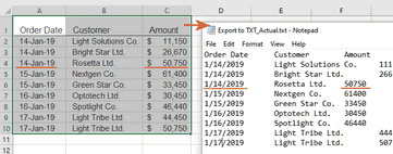 How to export tables and worksheets to XLSX, TXT, PDF and other formats ...