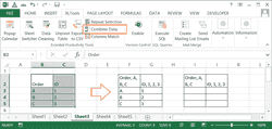 How to merge Excel cells without losing data and combine data in ...