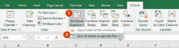How to export tables and worksheets to XLSX, TXT, PDF and other formats ...
