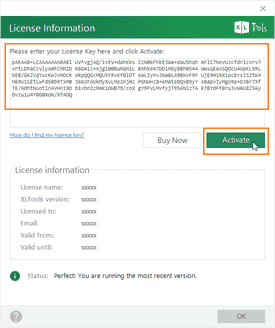 How to activate license for XLTools Add-in for Excel – user guide | XLTools