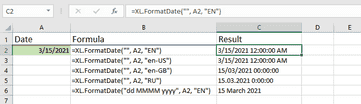 How to change format of date and time values using a function in Excel – user guide | XLTools