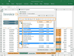 How to hide, protect, save Excel sheets as separate files with Workbook ...