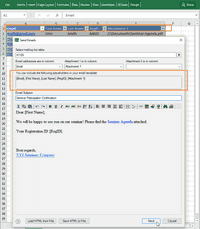 How to use mail merge in Excel without Word and send personalized emails – user guide | XLTools