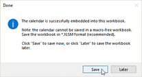 How to embed Popup Calendar (date picker) in Excel – user guide | XLTools