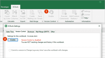 How to enable version control and track changes in Excel VBA projects ...