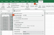 How to export Excel tables to CSV with any delimiter and encoding ...