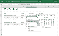 How to insert dates from a Popup Calendar (date picker) in Excel – user ...